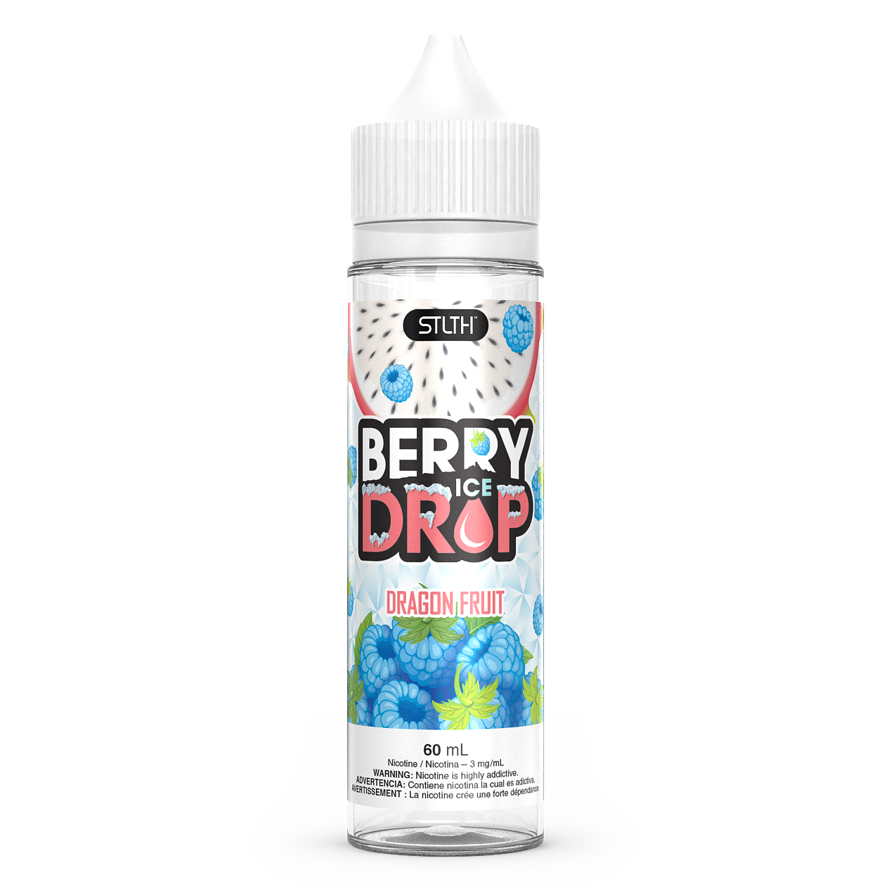 DRAGON FRUIT BERRY DROP ICE - BASE LIBRE – STLTH VAPE Peru