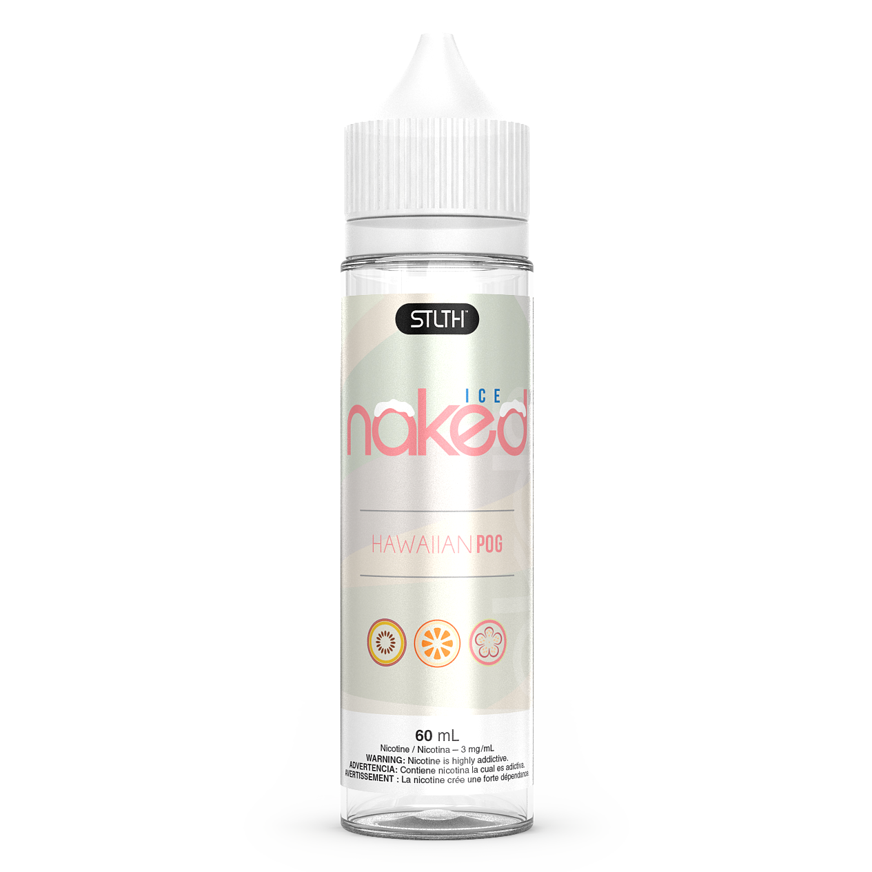 HAGWAIIAN POG NAKED ICE - BASE LIBRE – STLTH VAPE Peru