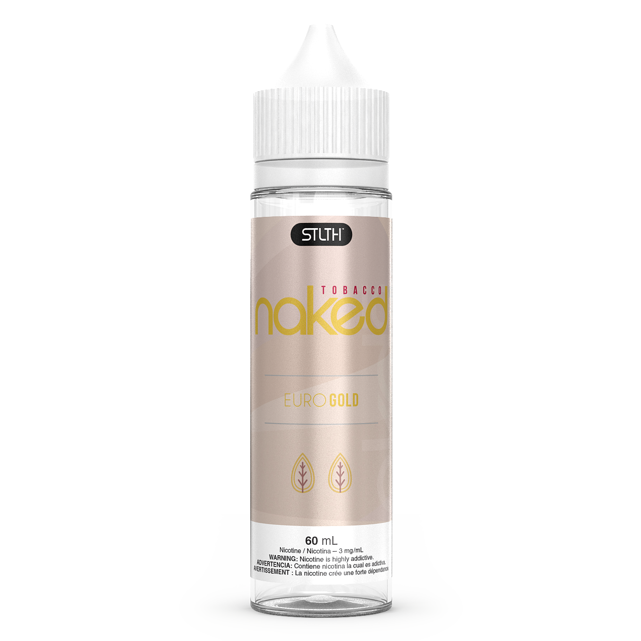 TOBACCO EURO GOLD NAKED - BASE LIBRE – STLTH VAPE Peru