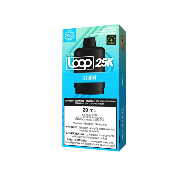 STLTH LOOP 25K Pod Pack - Ice Mint – STLTH VAPE Peru