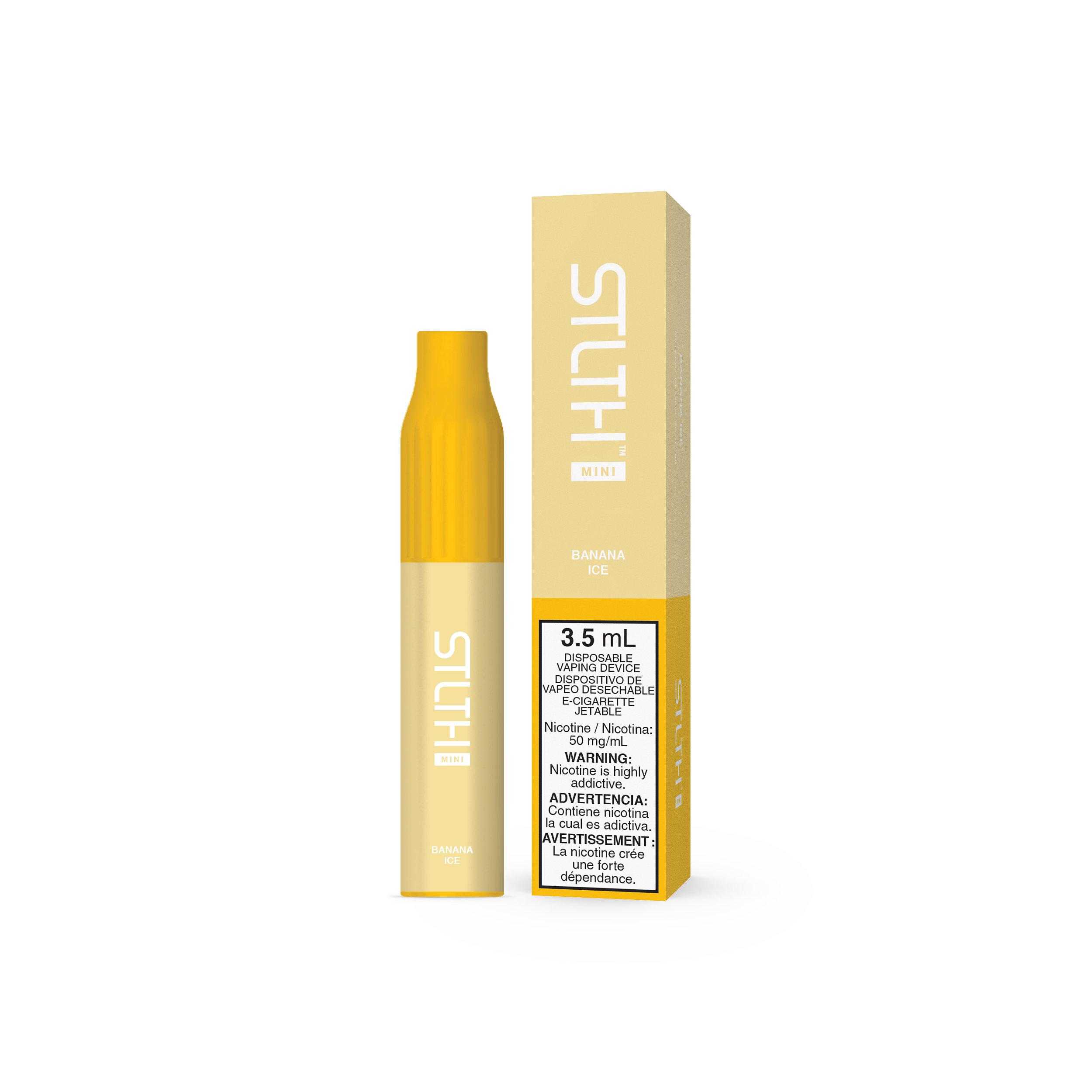 BANANA ICE - STLTH MINI – STLTH VAPE Peru