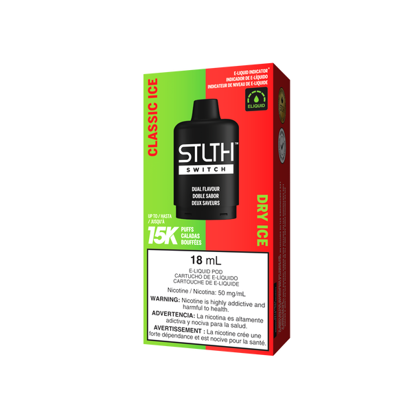 STLTH SWITCH Classic Ice & Dry Ice – STLTH VAPE Peru