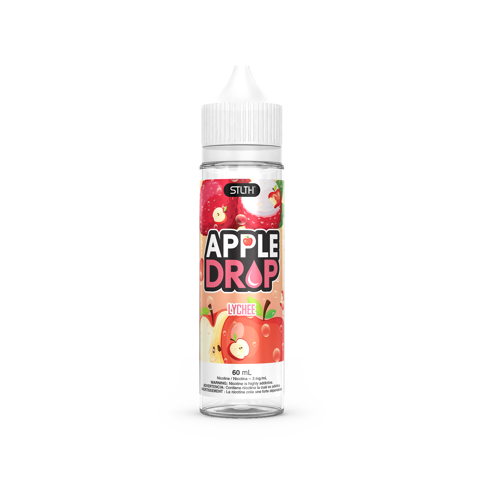 LYCHEE APPLE DROP - BASE LIBRE – STLTH VAPE Peru