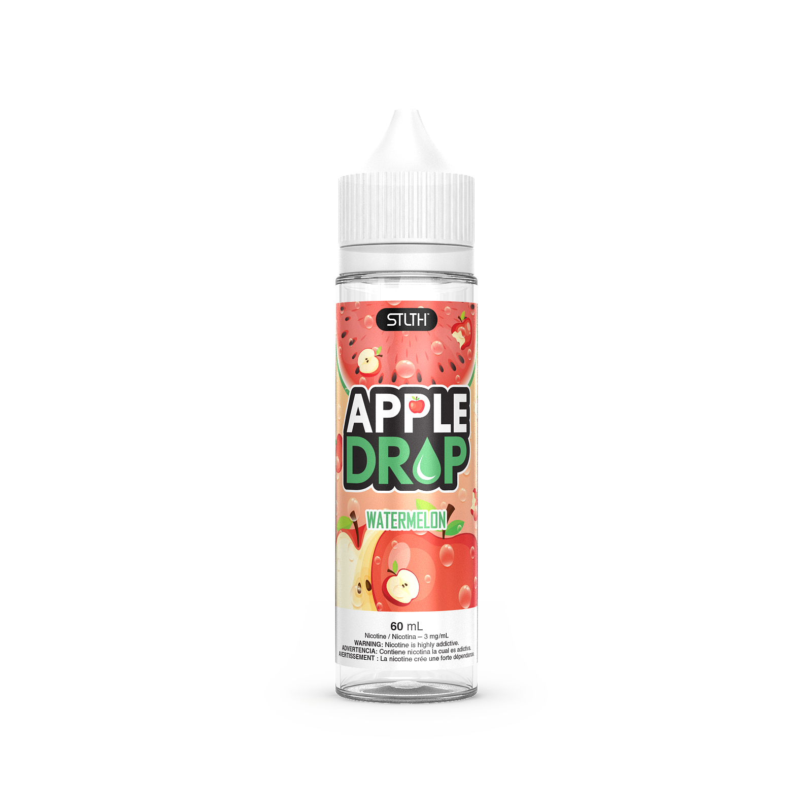 WATERMELON APPLE DROP - BASE LIBRE – STLTH VAPE Peru