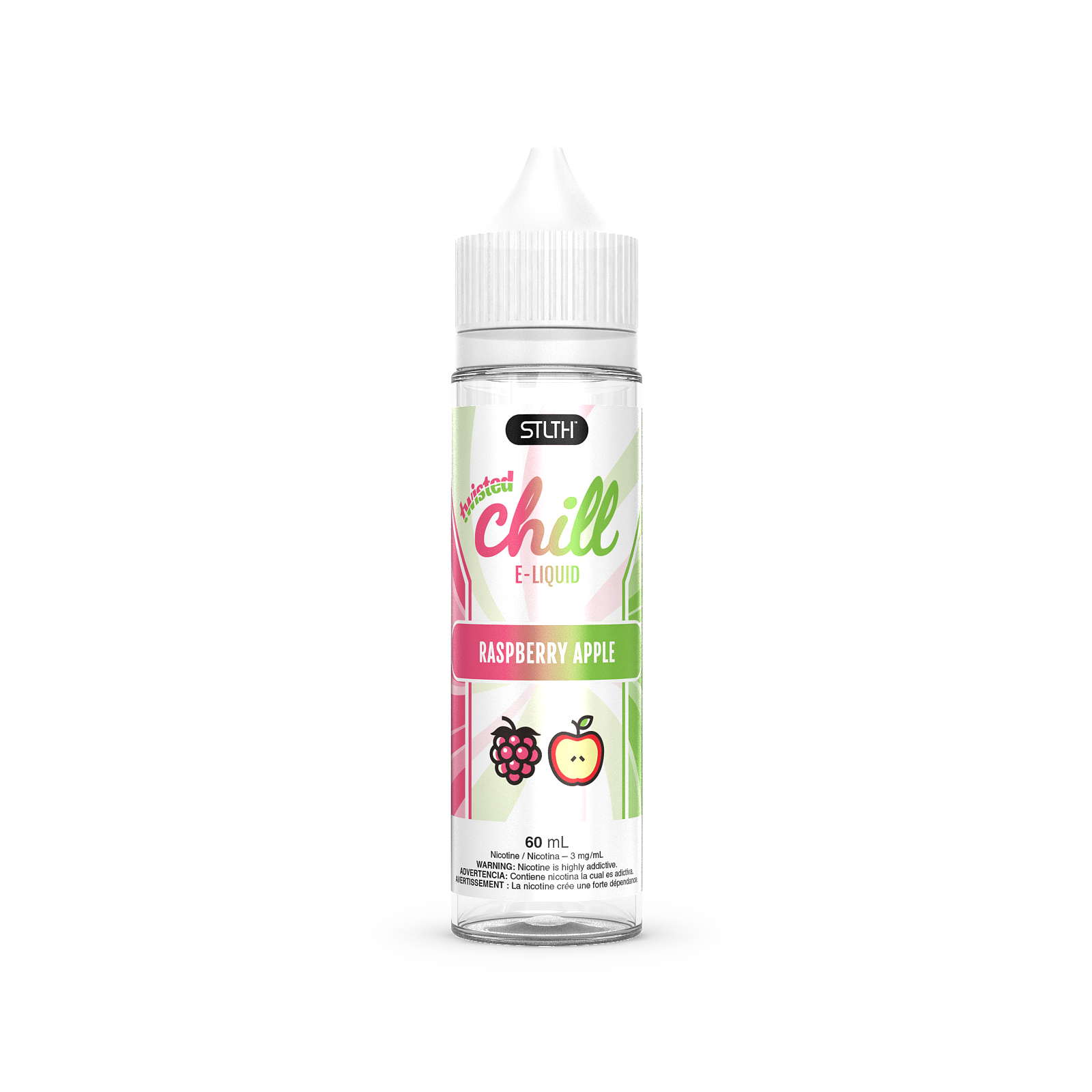RASPBERRY APPLE CHILL TWISTED - BASE LIBRE – STLTH VAPE Peru