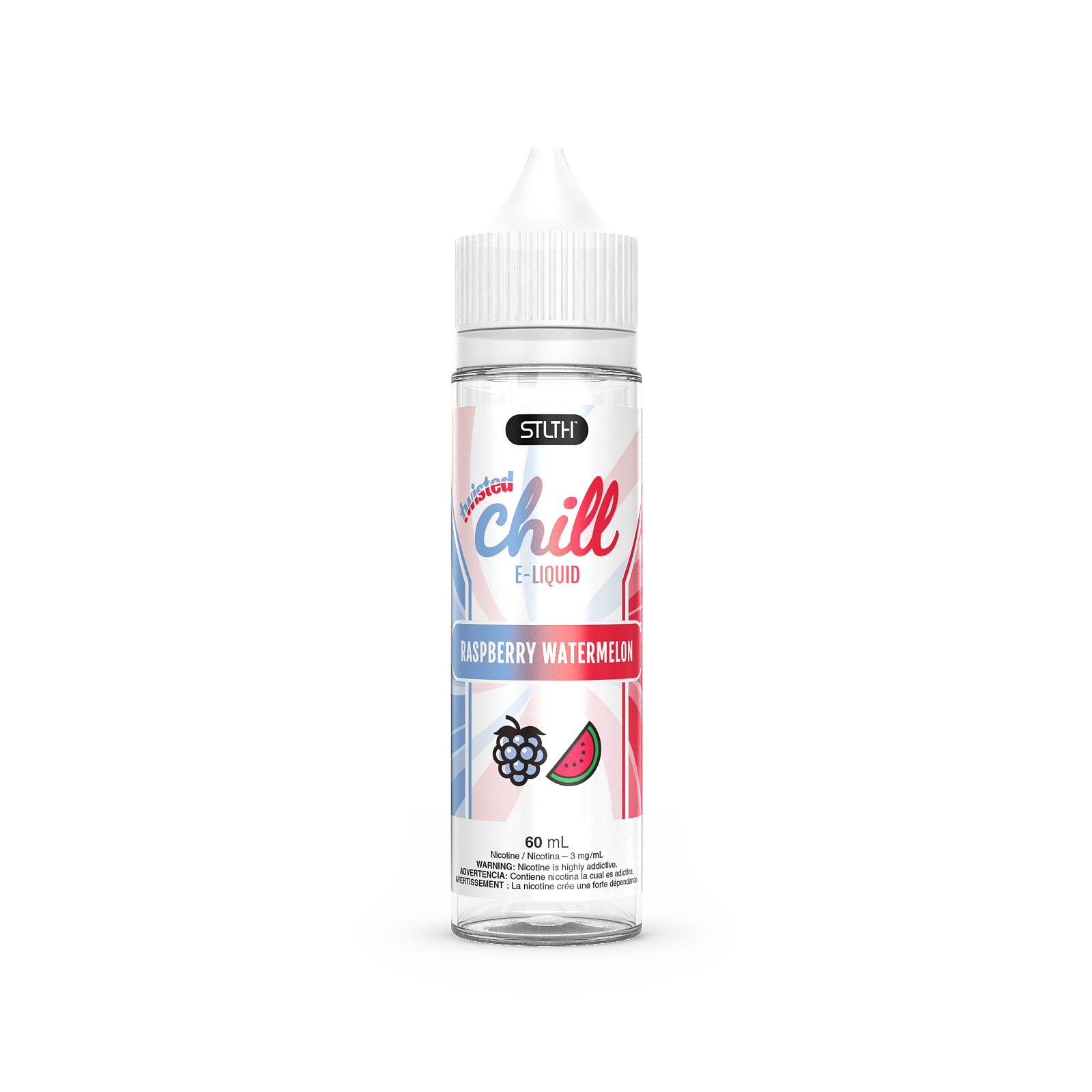 RASPBERRY WATERMELON CHILL TWISTED - BASE LIBRE – STLTH VAPE Peru