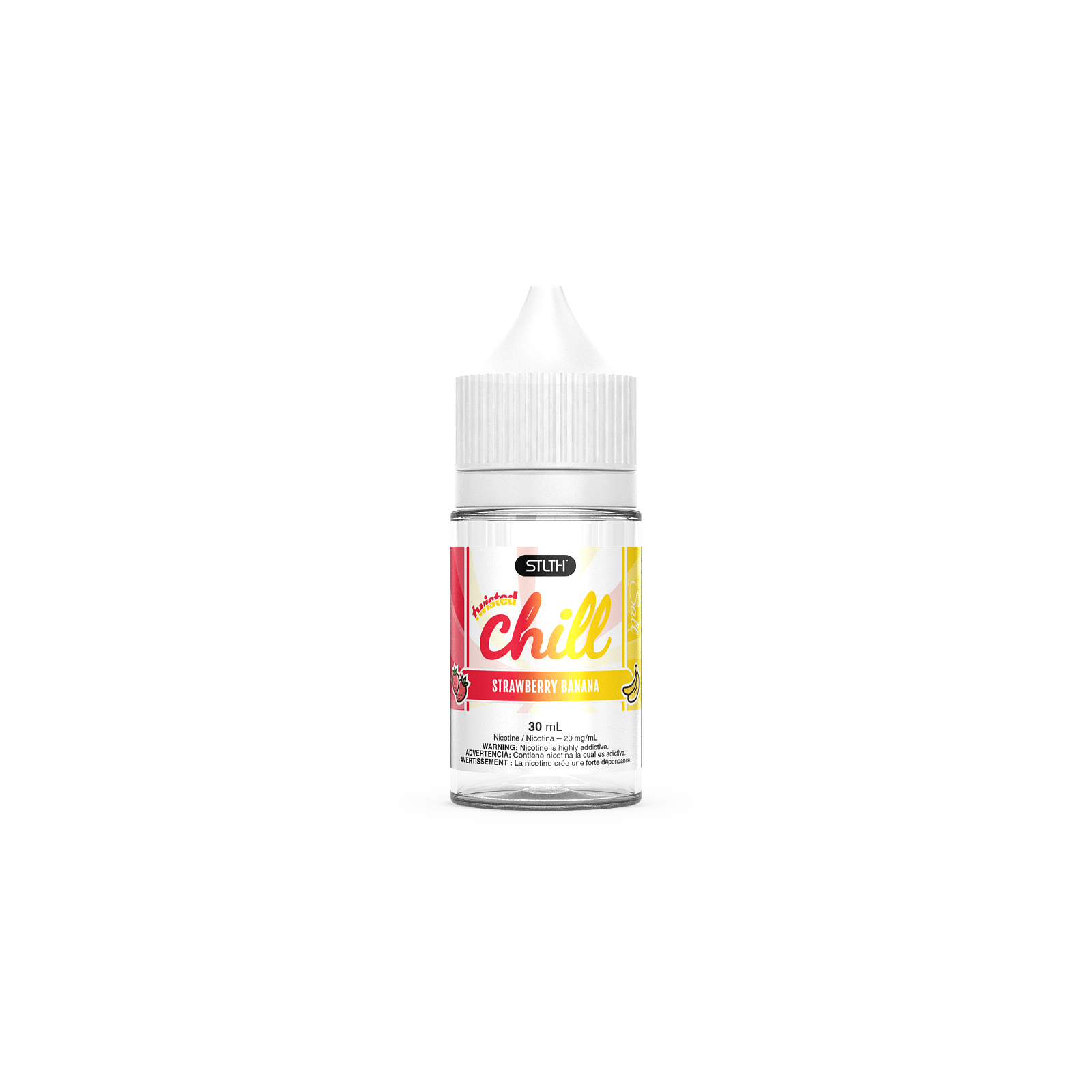 STRAWBERRY BANANA CHILL TWISTED - SALES DE NICOTINA – STLTH VAPE Peru